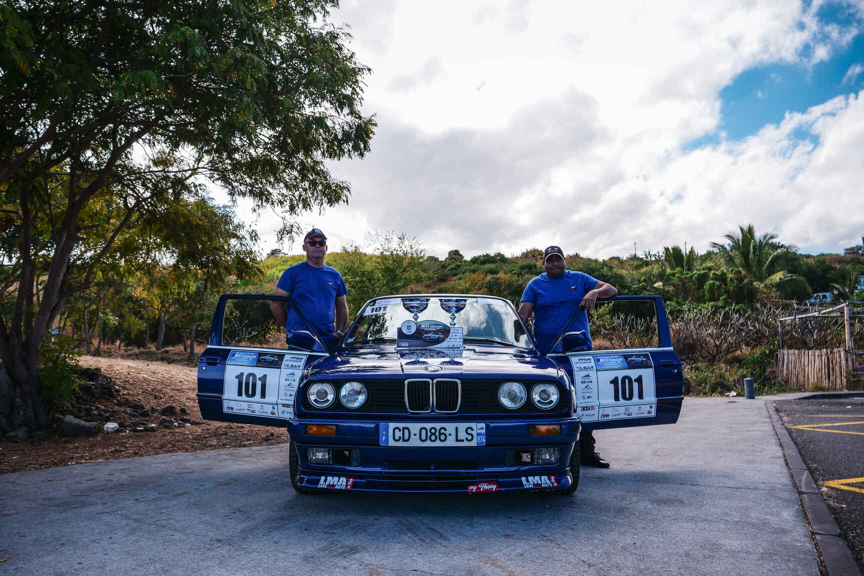 Rallye, catégorie VMRS : Laurent Maraaly et Damien Collet, côte à côte ...
