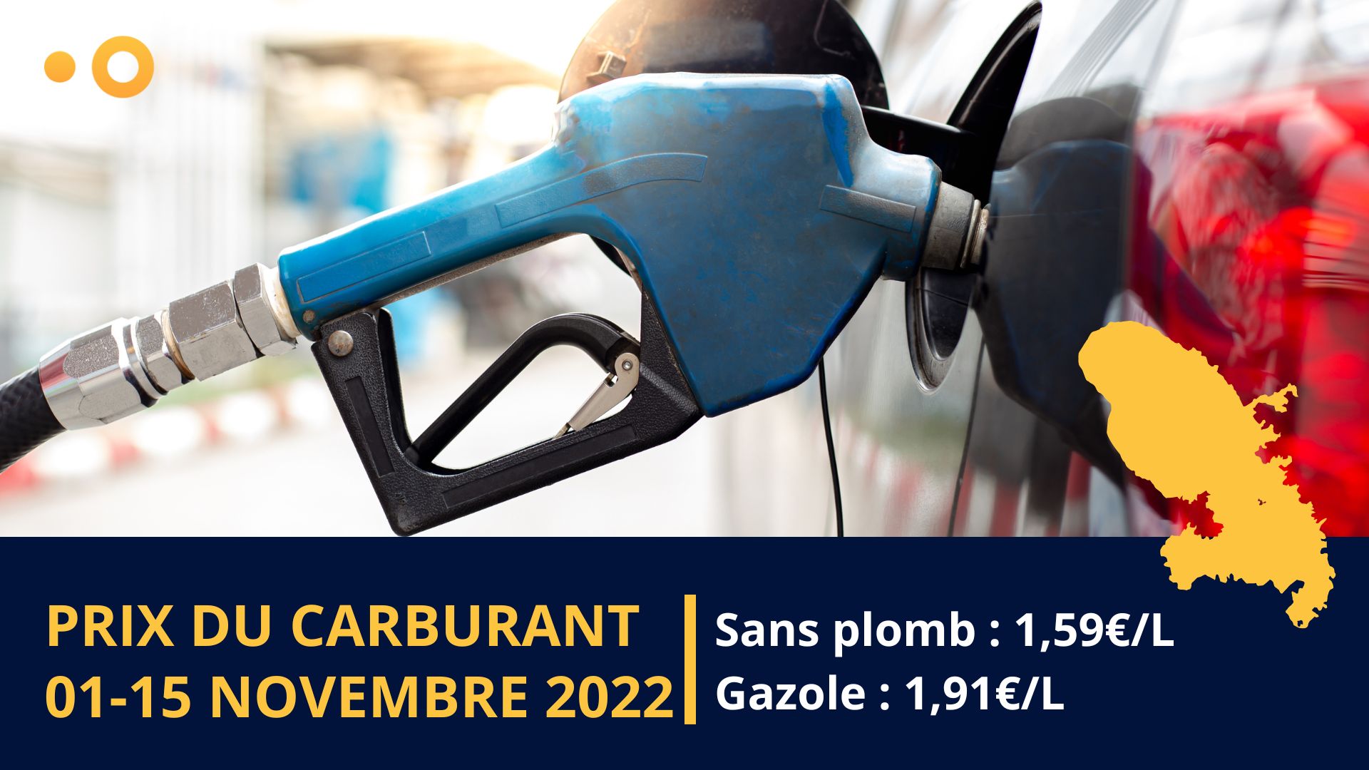 Martinique : évolution des prix du carburant en novembre 2022 - Oovango
