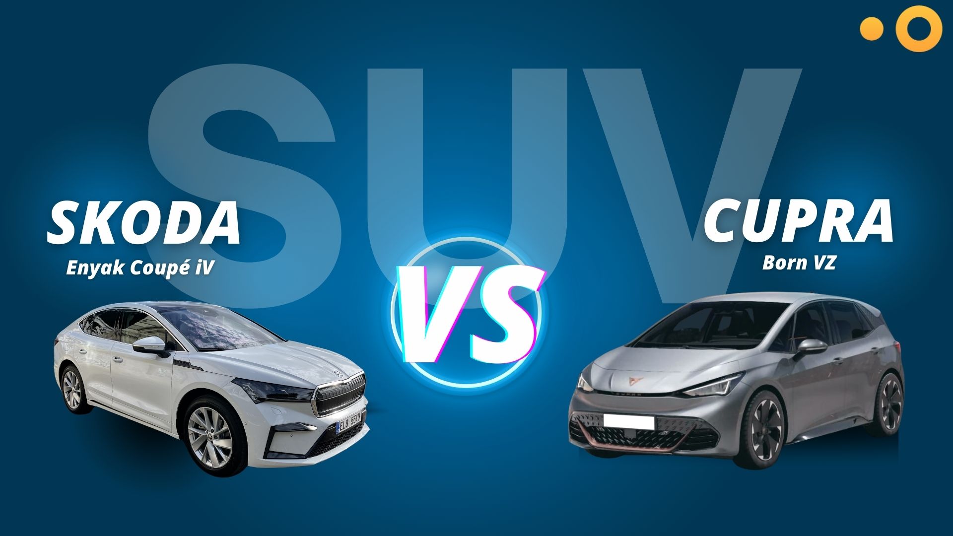 Skoda Enyaq Coupé iV vs Cupra Born VZ :le comparatif du SUV électrique ...