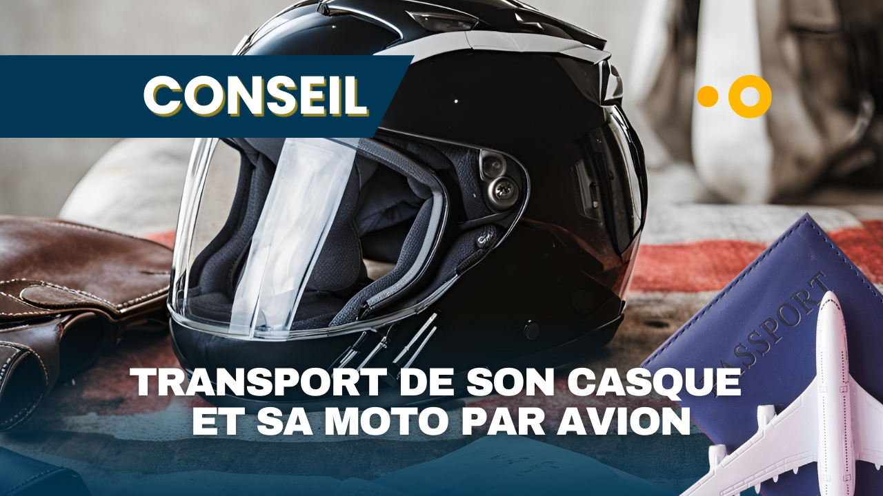 Comment partir avec son casque et sa moto en avion ? - Oovango