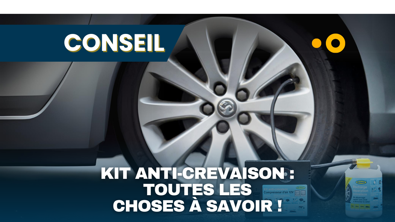 Kit anti-crevaison : toutes les choses à savoir ! - Oovango